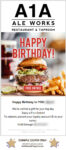 A1A Ale Works Free Birthday Meals | Best Rewards Programs