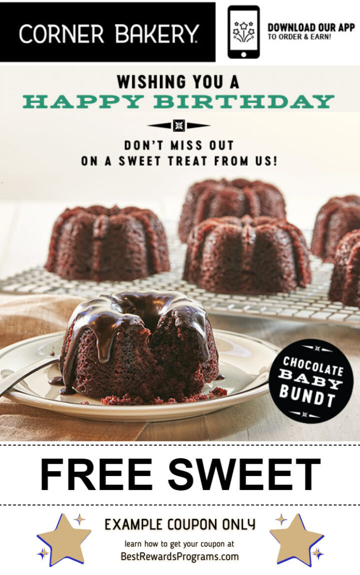 Corner Bakery Café Free B-day Food | Best Rewards Programs