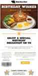 Black Bear Diner Free Birthday Meals | Best Rewards Programs