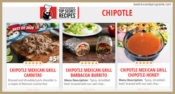 Chipotle Free Birthday Food ? Best Rewards Programs