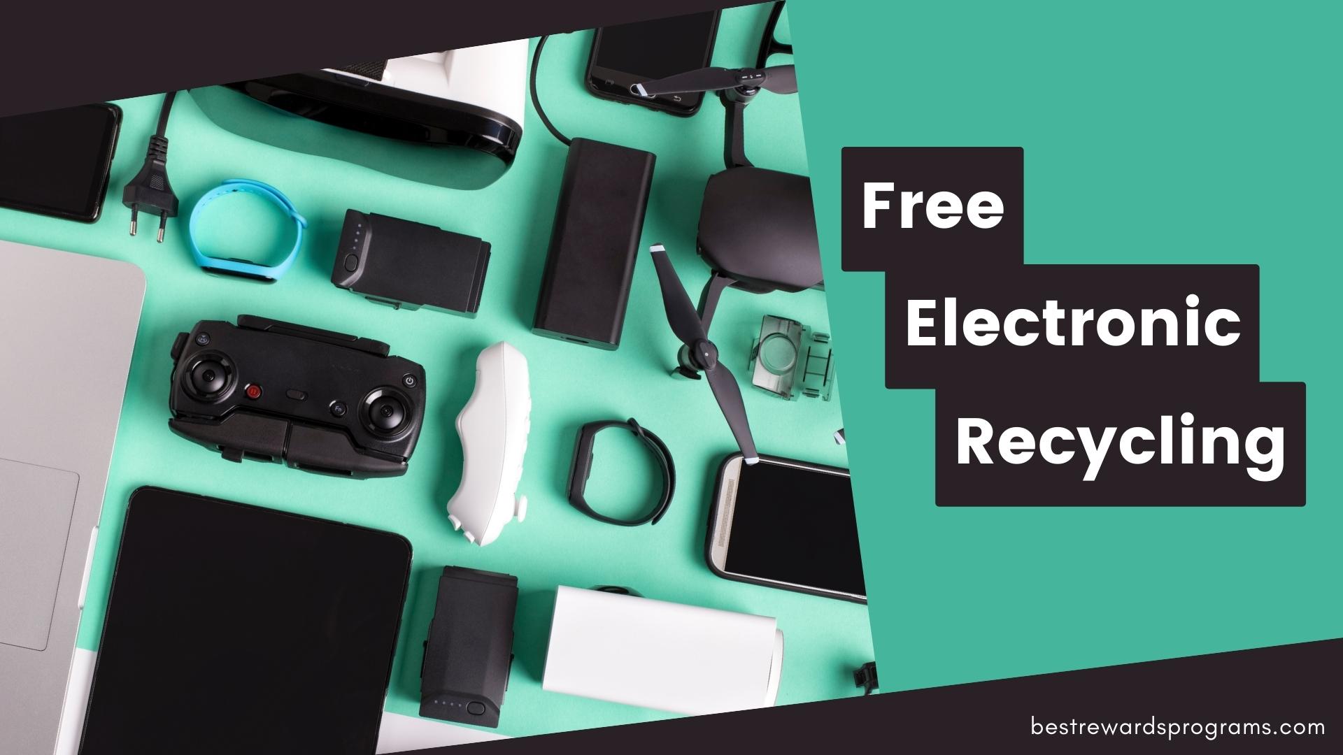 Responsibly Recycle Electronic Waste and Earn Great Rewards!