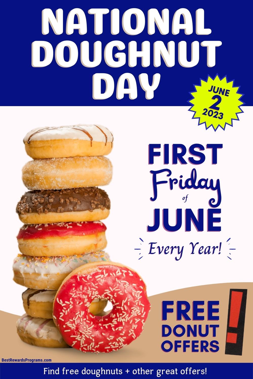 Sweet National Doughnut Day Offers! | Best Rewards Programs