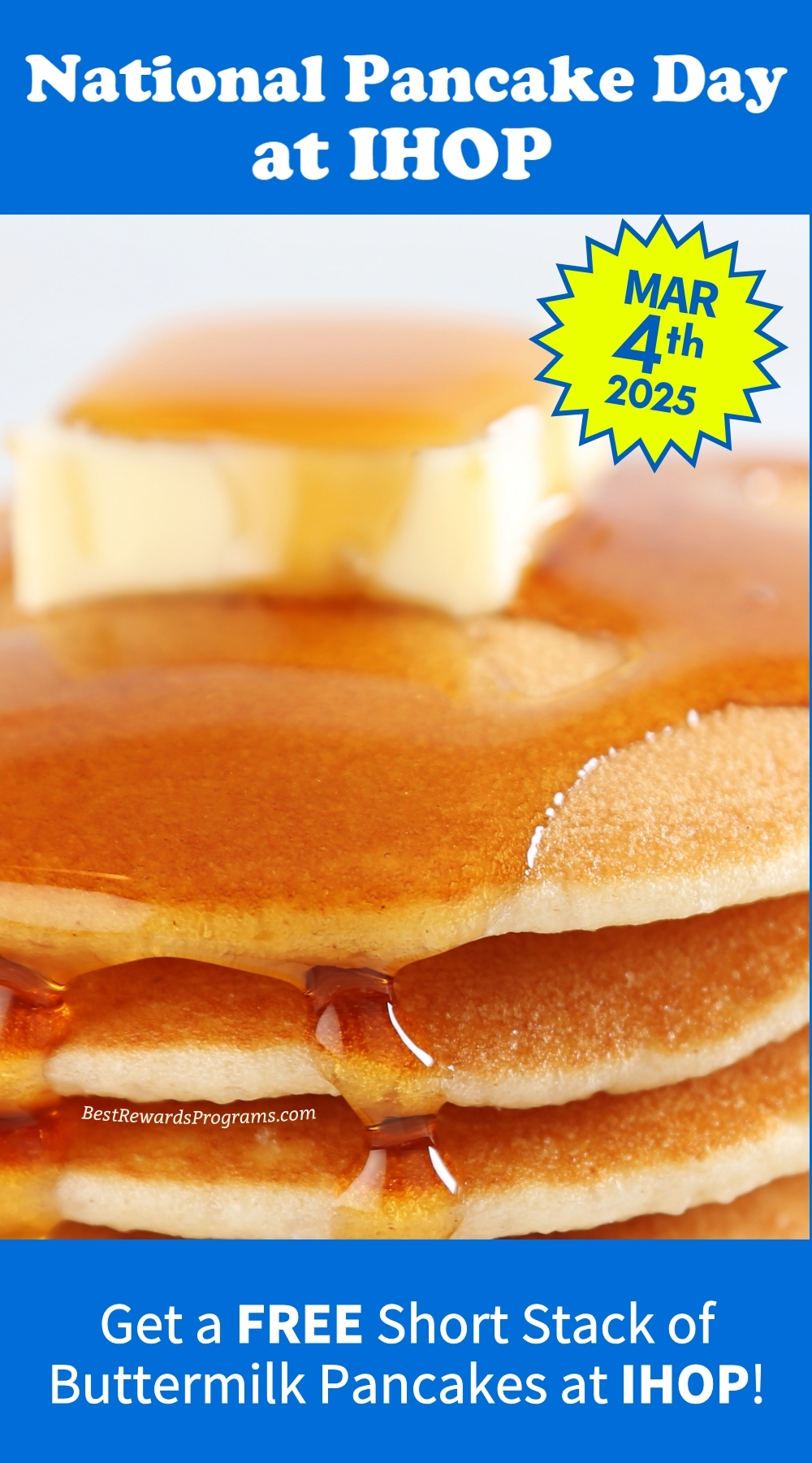 🥞Get Free IHOP Pancakes for National Pancake Day! 🥞