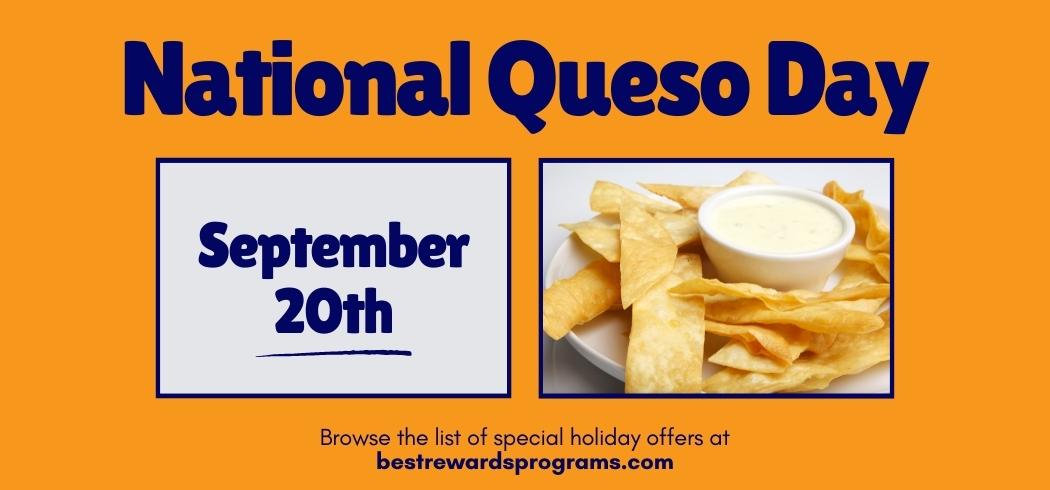 🧀 National Queso Day Deals 2025 Best Rewards Programs
