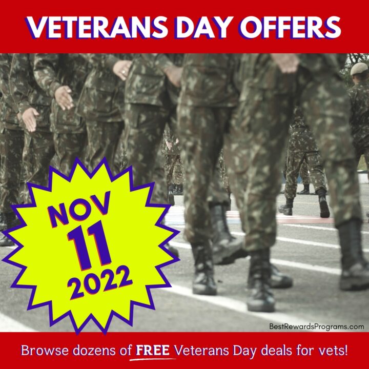 List of Veterans Day Freebies | Best Rewards Programs