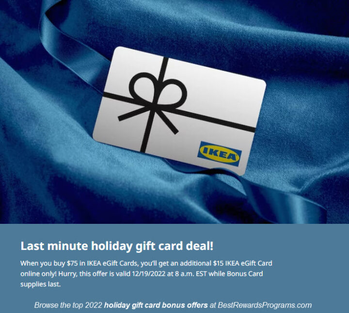 Holiday Gift Card Deals 2023 | Best Rewards Programs