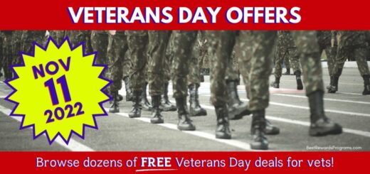 List of Veterans Day Freebies | Best Rewards Programs