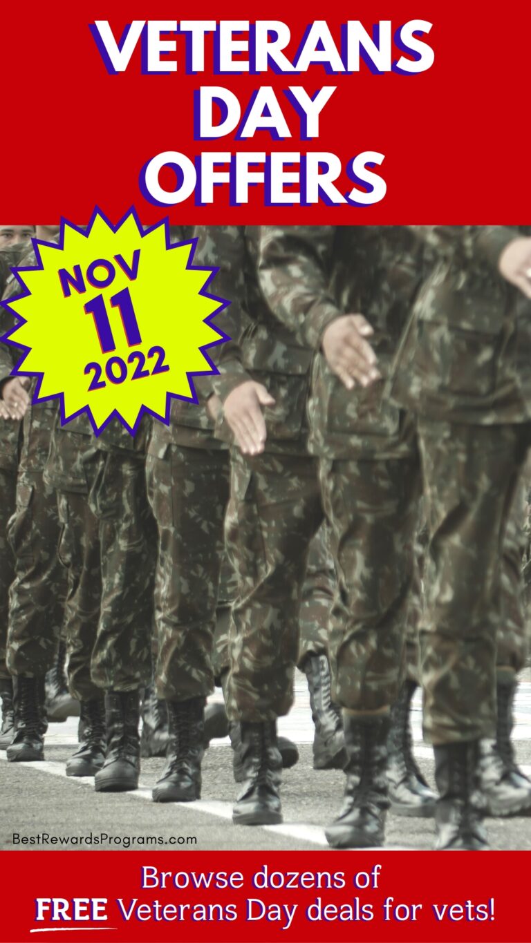 List of Veterans Day Freebies | Best Rewards Programs