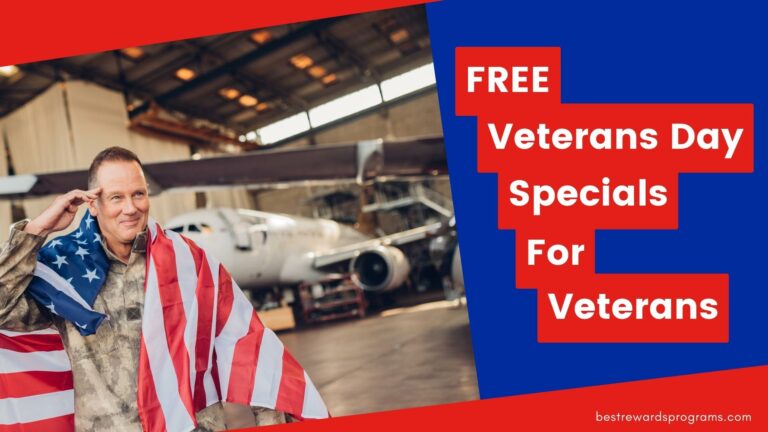 🗽List of Veterans Day Freebies | Best Rewards Programs