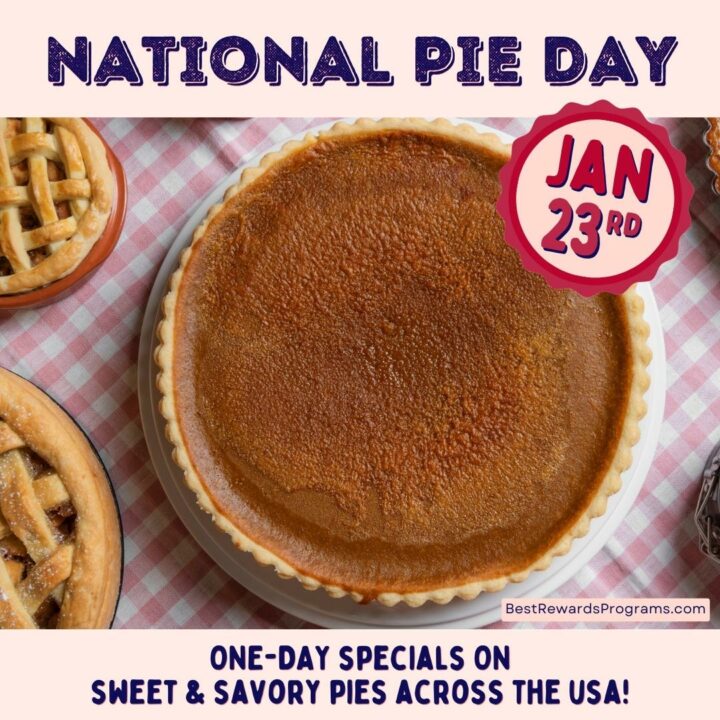 2026 National Pie Day on Jan 23 has over 25 events & offers!