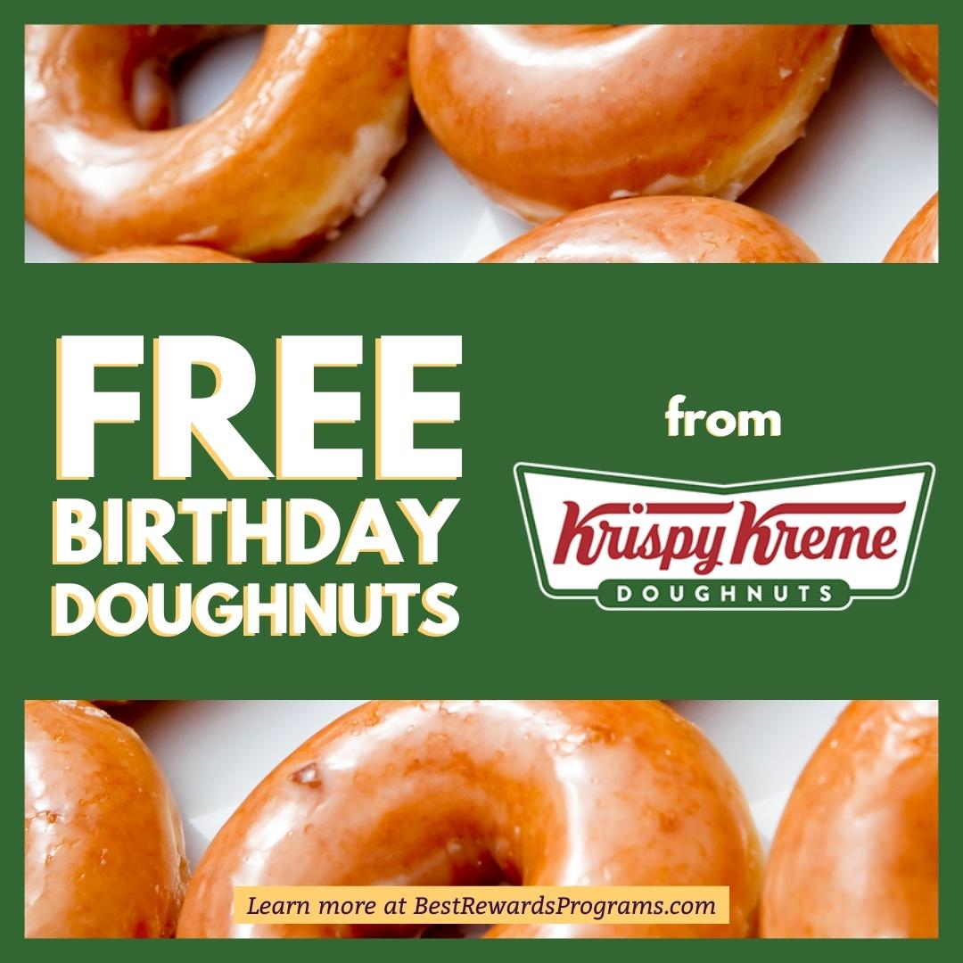 ? Krispy Kreme Free Birthday Gift | Best Rewards Programs