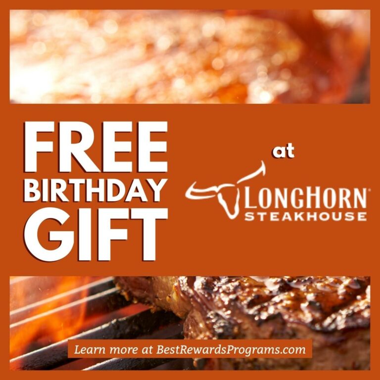 Get a FREE Birthday Gift at LongHorn Steakhouse!