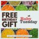 Ruby Tuesday Free Birthday Gifts ? | Best Rewards Programs