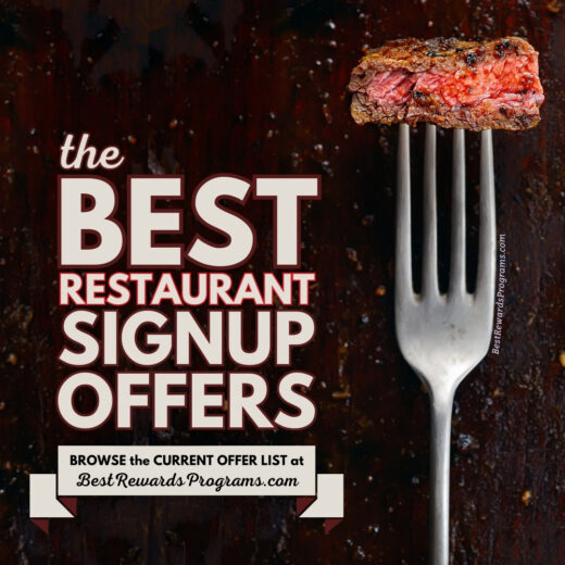 Get Instant Rewards w Free Restaurant Signup Bonus Offers?️