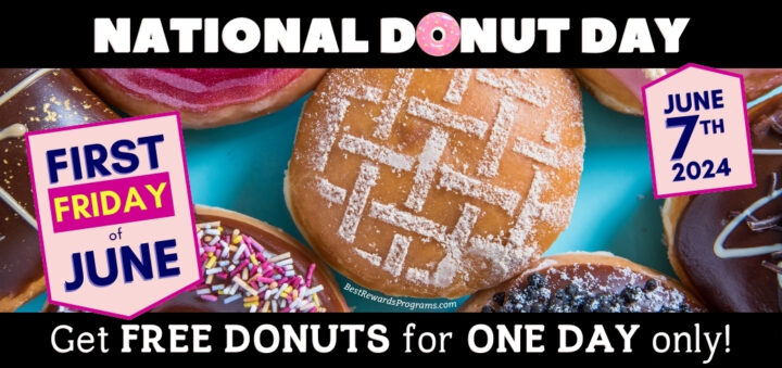 Sweet National Doughnut Day Deals 🍩 | Best Rewards Programs