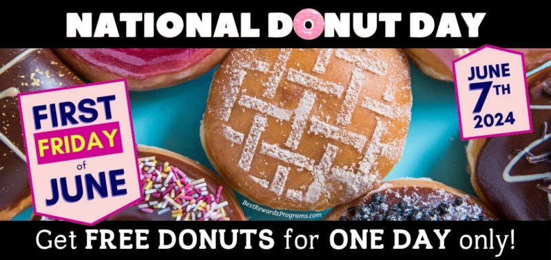 Sweet National Doughnut Day Deals 🍩 | Best Rewards Programs