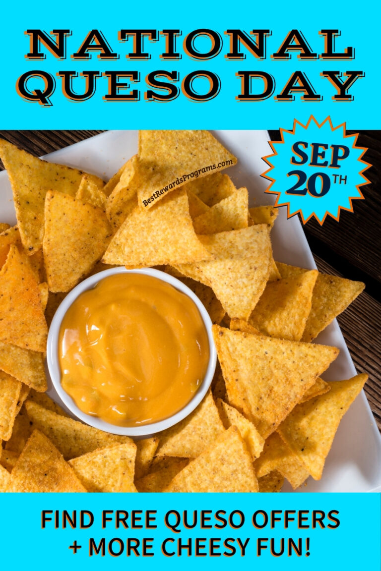 🧀 National Queso Day Deals 2026 Best Rewards Programs