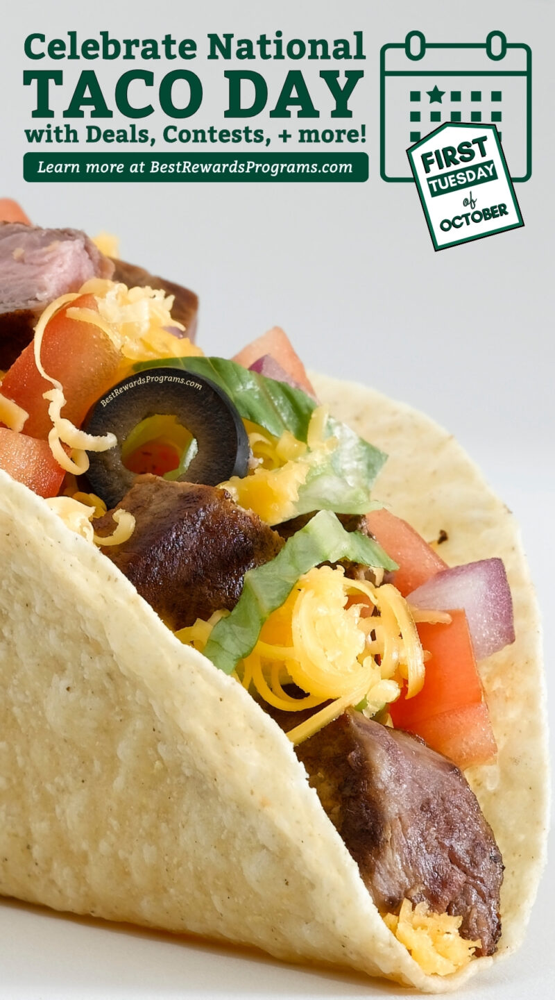 🌮 National Taco Day Specials 2026 🌮 Best Rewards Programs