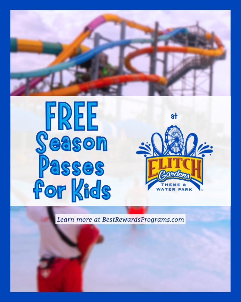👉 Free 2026 Kids Season Passes at Elitch Gardens!